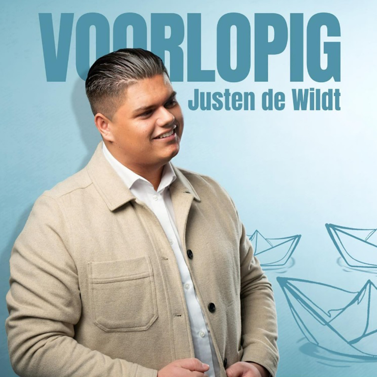 Single met de titel "Voorlopig" van Justen de Wildt