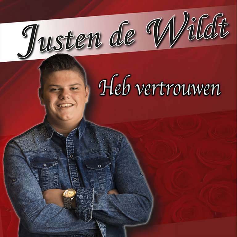 Single met de titel "Heb vertrouwen" van Justen de Wildt